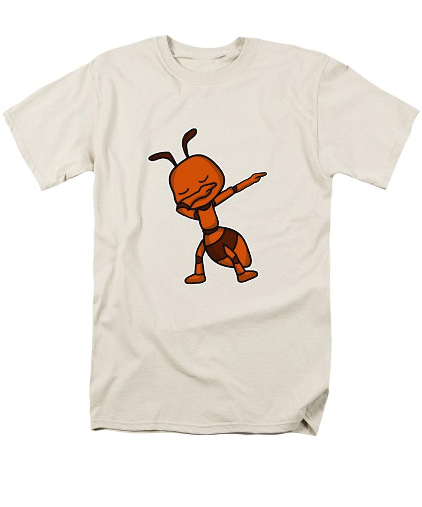 Buy Men Premium Cotton funny dabbing ant Print Tees Funny Harajuku ...