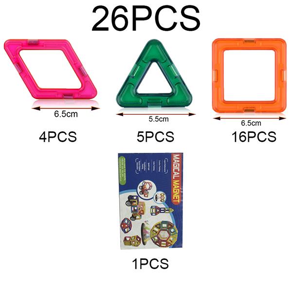 Cheap Big Size Magnetic Designer Construction Set Magnets Magnetic ...