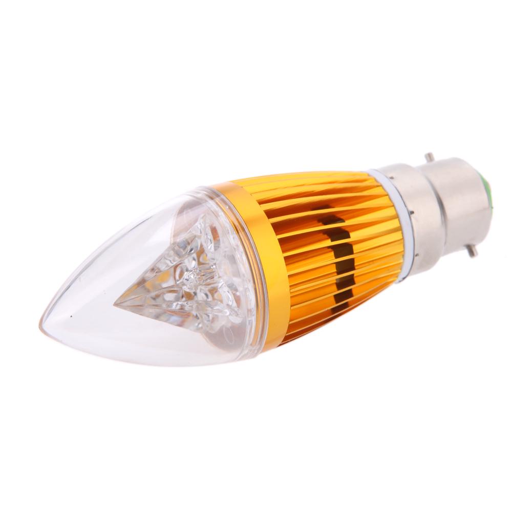 B22 10w Led Candle Light Bulb Chandelier Lamp Spotlight High Power Ac85 ...