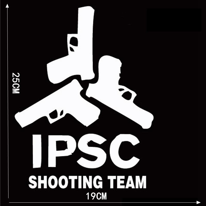 IPSC Shooting Team Car Stickers Europe and The United States Hot IPSC ...