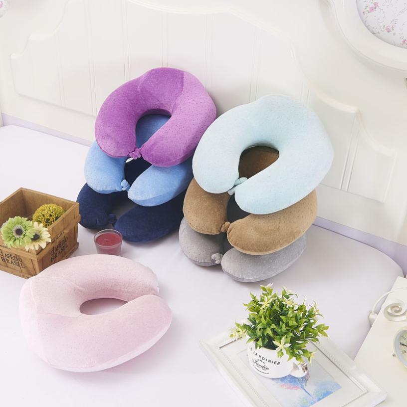 Buy Upgraded Super Soft U Type Cervical Vertebra Pillow Drive Travel U ...