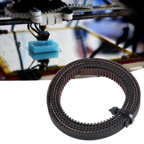 Buy Wear-resistant Rubber Useful 2GT-6 Open Style Dedicated 3D Printer Timing Belt Synchronous ...