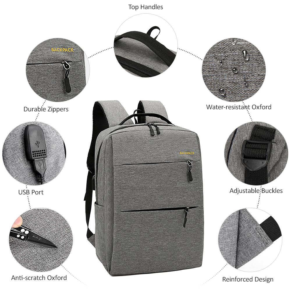 Cheap 3 pcs Backpack Combo Set Laptop Backpack Water Resistant Business ...
