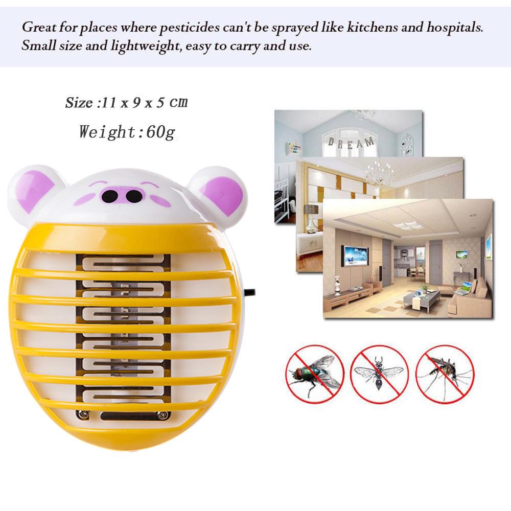Buy LED Socket Electric Mosquito Fly Bug Insect Trap Killer Zapper ...