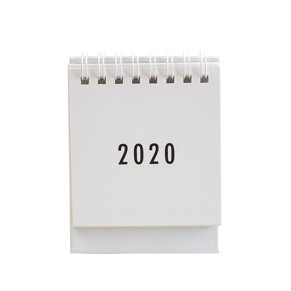 Buy Happy Holiday! Simple Mini New Year 2020 Desk Calendar Home Office ...