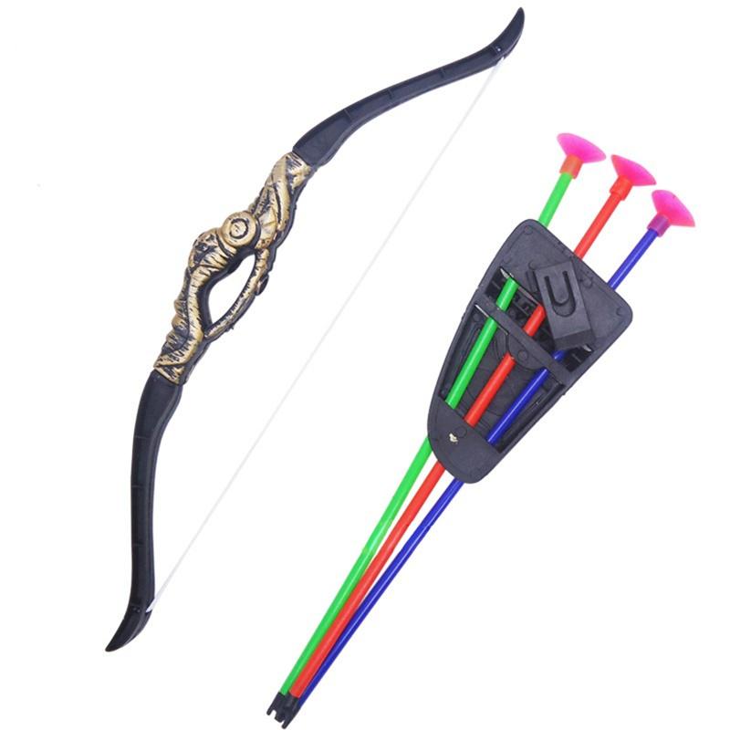 Buy 35cm Fun Outdoor Plastic Archery Children Bow and Arrow Toys Used ...