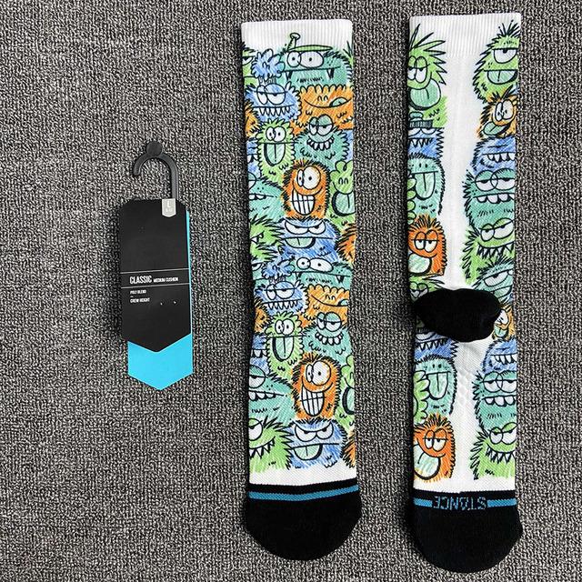 Buy Stanced Socks Basketball Skateboard 3D Printing Hip Hop Sock for ...