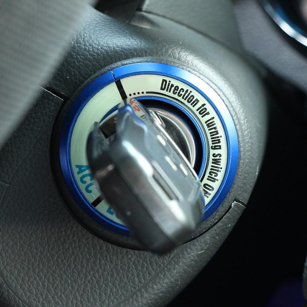 Buy Luminous Car Ignition Switch Cover For Mazda 3 6 Axela Atenza CX-5 ...