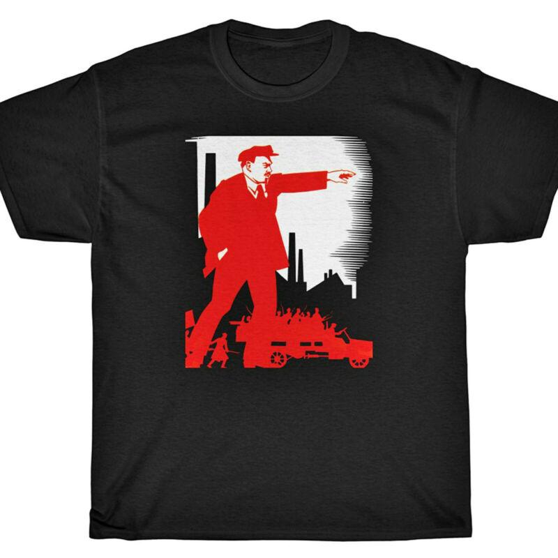Satın alın Vladimir Lenin T-Shirt Cccp Communist Socialist Commie Men's ...