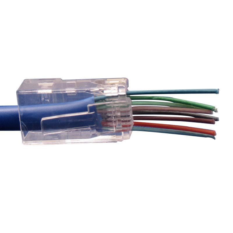 Cheap 100pcs Cat5e RJ45 8P8C Network Cable Modular Plug Network ...