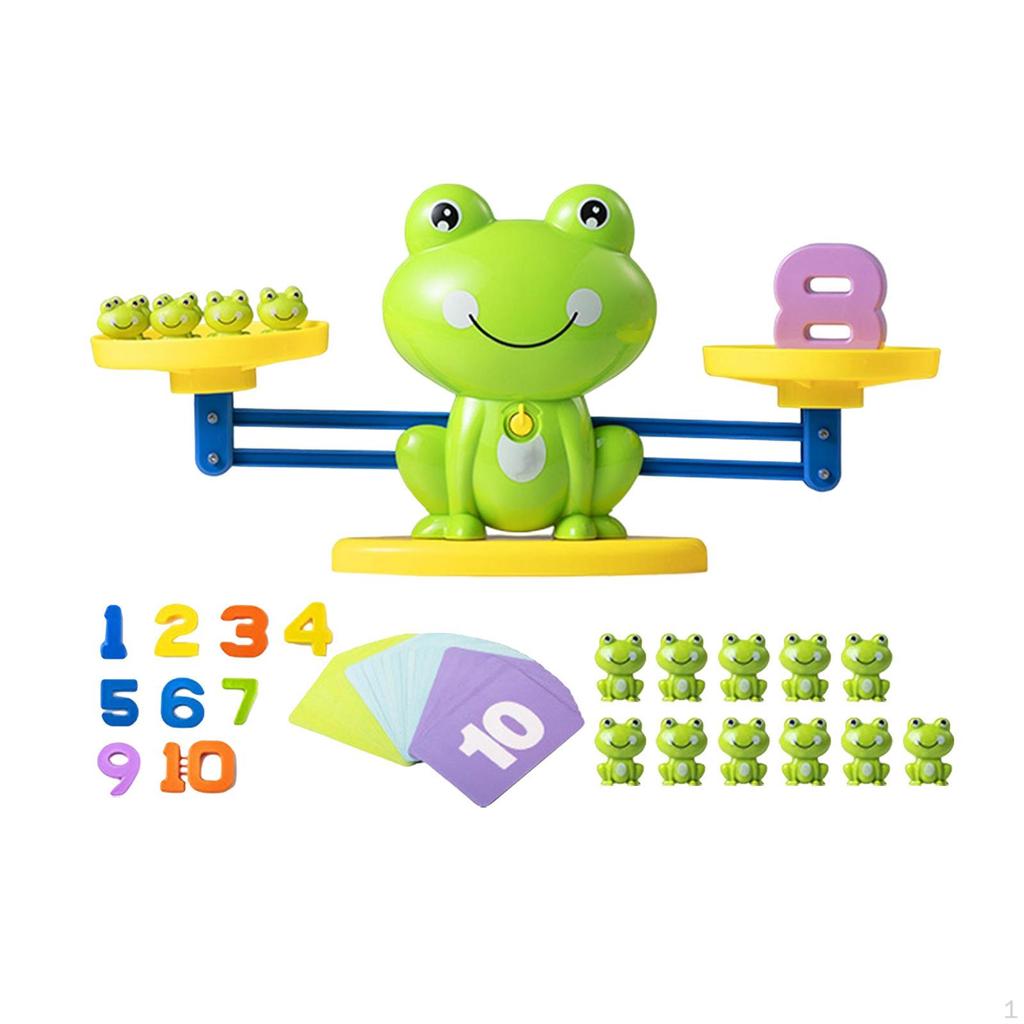 Buy Frog Balance Math Game Educational Toys Learning Activities for ...