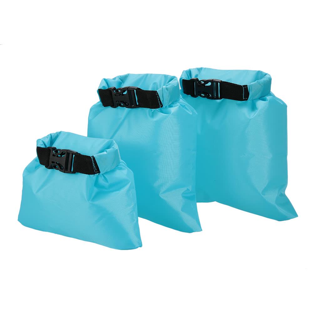 Of 3 1L+2L+3L Waterproof Dry Bag Outdoor Portable Ultralight Dry Sacks ...