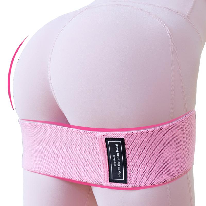 Buy Fitness Resistance Band Buttocks Expansion Fitness Cloth Rubber ...