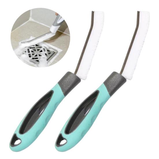 Buy 2Pcs Stiff Bristle Crevice Cleaning Brush Multifunctional Gap ...