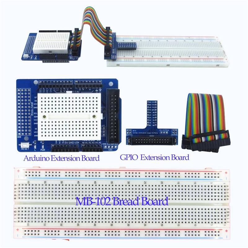 Elementary UNO R3 Starter Kit for Arduino 1602 LCD Servo Motor LED Infrared Sensor uygun fiyatlı ...