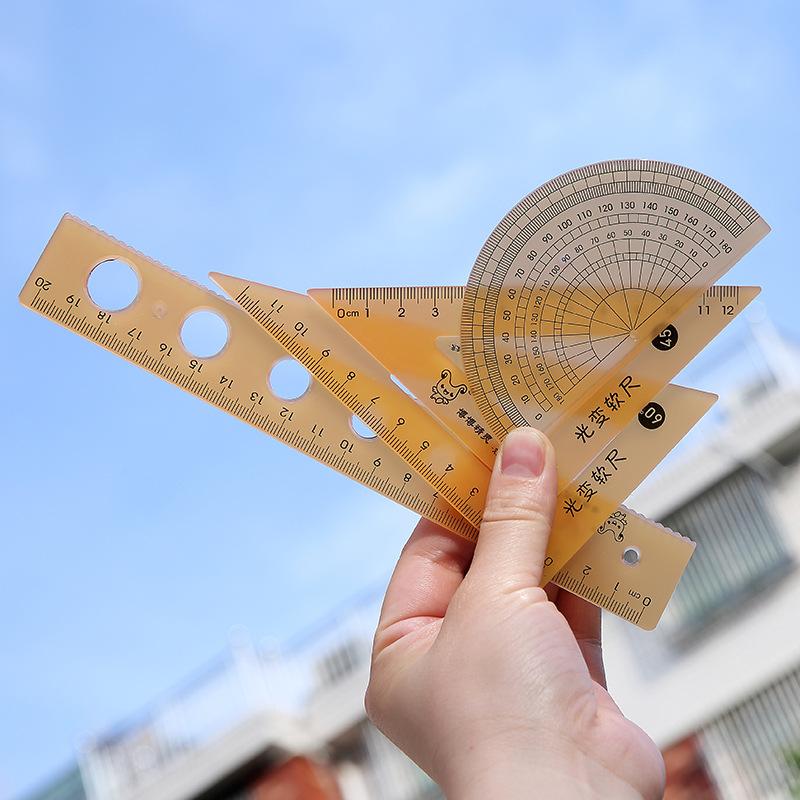 Buy Creative Student Stationery Discoloration 4 Pieces High Flexibility ...