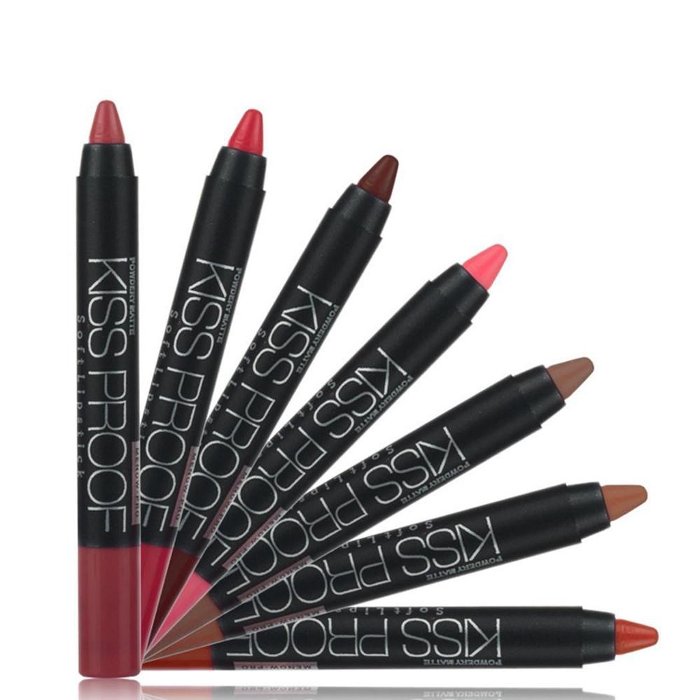 Buy Waterproof Lipstick Matte Pumpkin Color Lipstick Eat Earth Rich ...