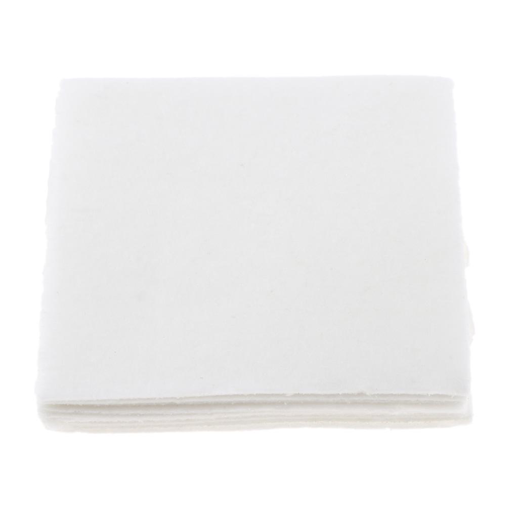 10 Sheets Microwave Kiln Glass Fusing Paper Ceramic Fiber Square 7.5x7 ...