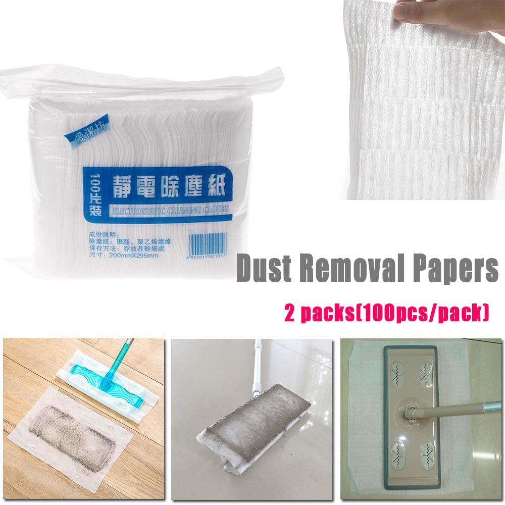 Buy Microfiber Dust Flat Mop Rag Household Mop Paper Floor Cleaning ...