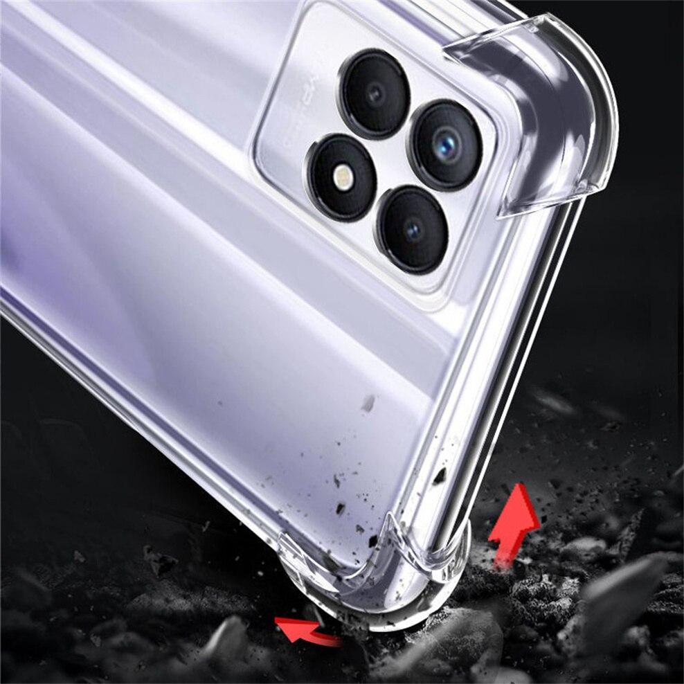 Buy Realme-8i Case, Airbag Case for Realme 9i Clear Shockproof Silicone ...