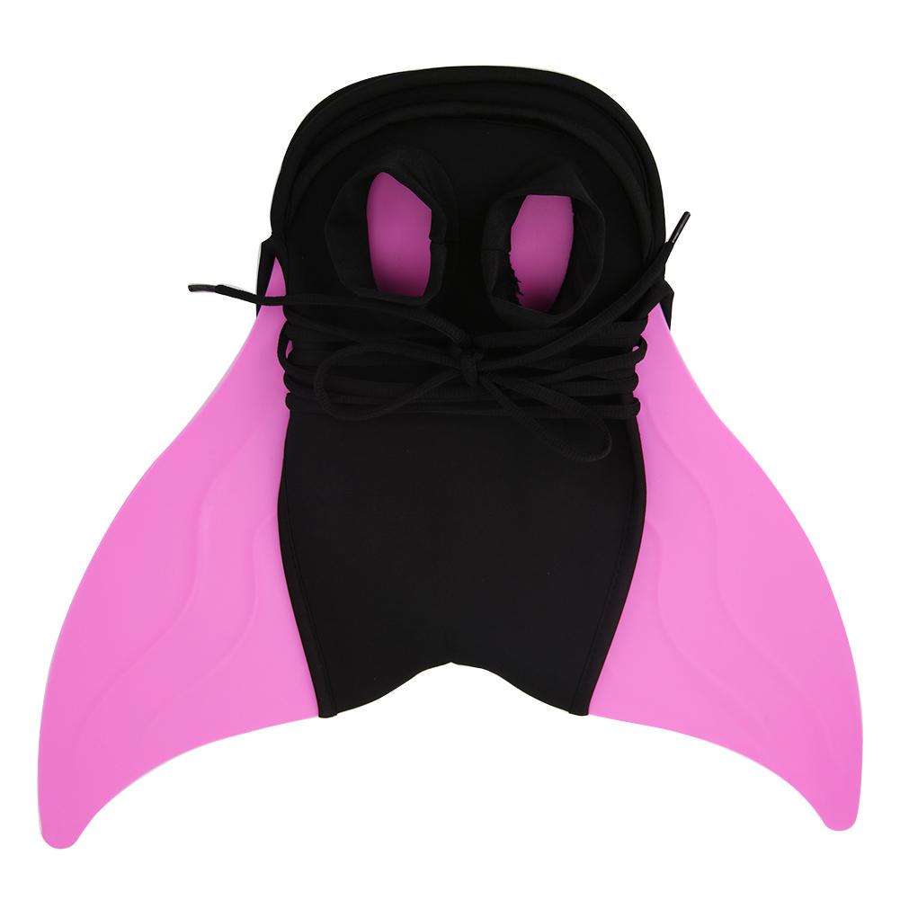 Children Outdoor Swimming Flippers Mermaid Tail Diving Monofin for Kids ...