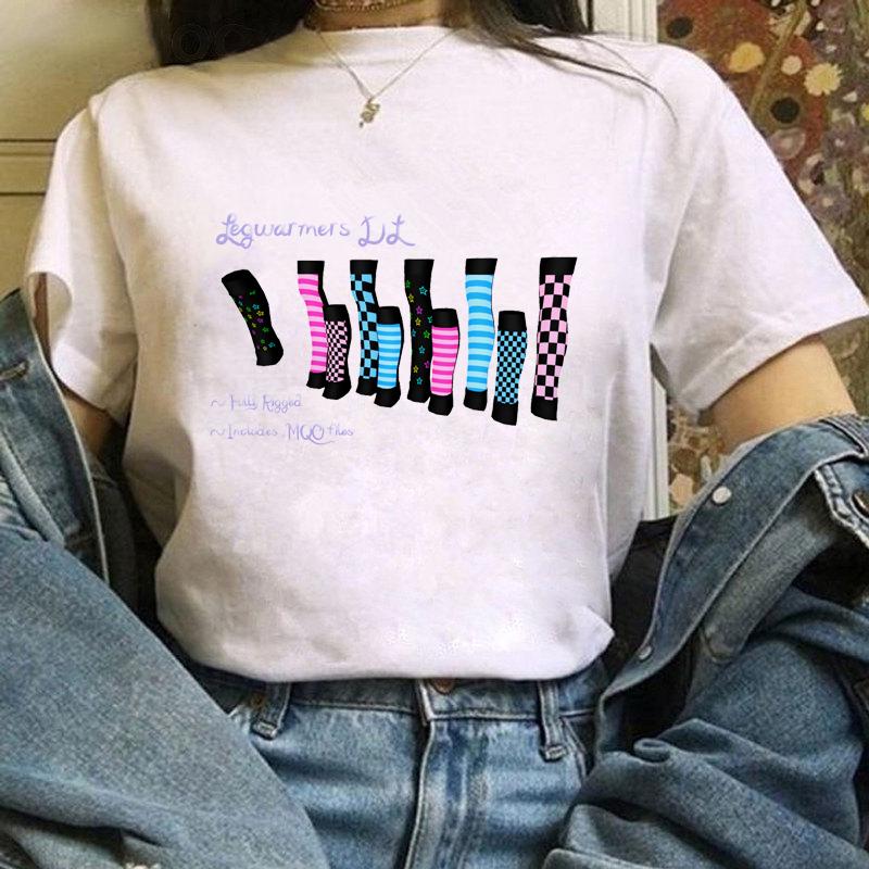 Buy Mmd Texture Leg Sock Warmers Clipart Anime Printing Womens T-shirt ...