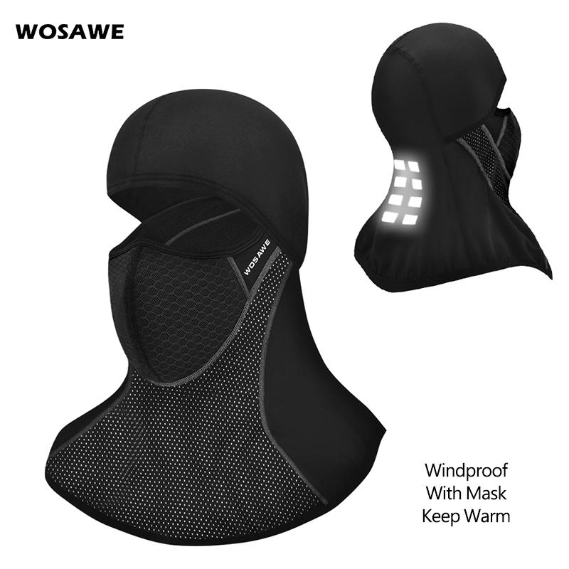 Buy Wosawe Adults Winter Motorcycle Balaclava Thermal Fleece Warm ...