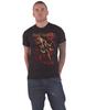 Buy Iron Maiden T Shirt Benjamin Breeg Red Graphic Band Logo Official ...
