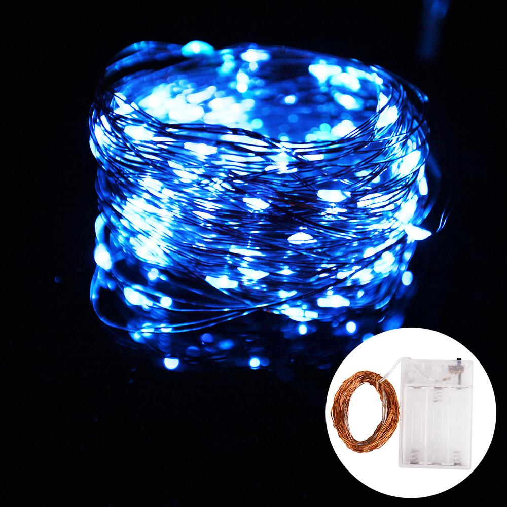Buy Firefly Bunch Lights 2m 5m 10m Copper Wire Lamp Battery Powered For ...