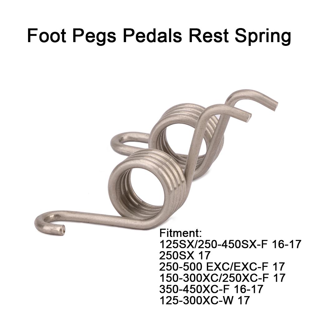 Buy Motorcycle Foot Peg Rest Spring For KTM HUSQVARNA SX SX-F EXC EXC-F ...