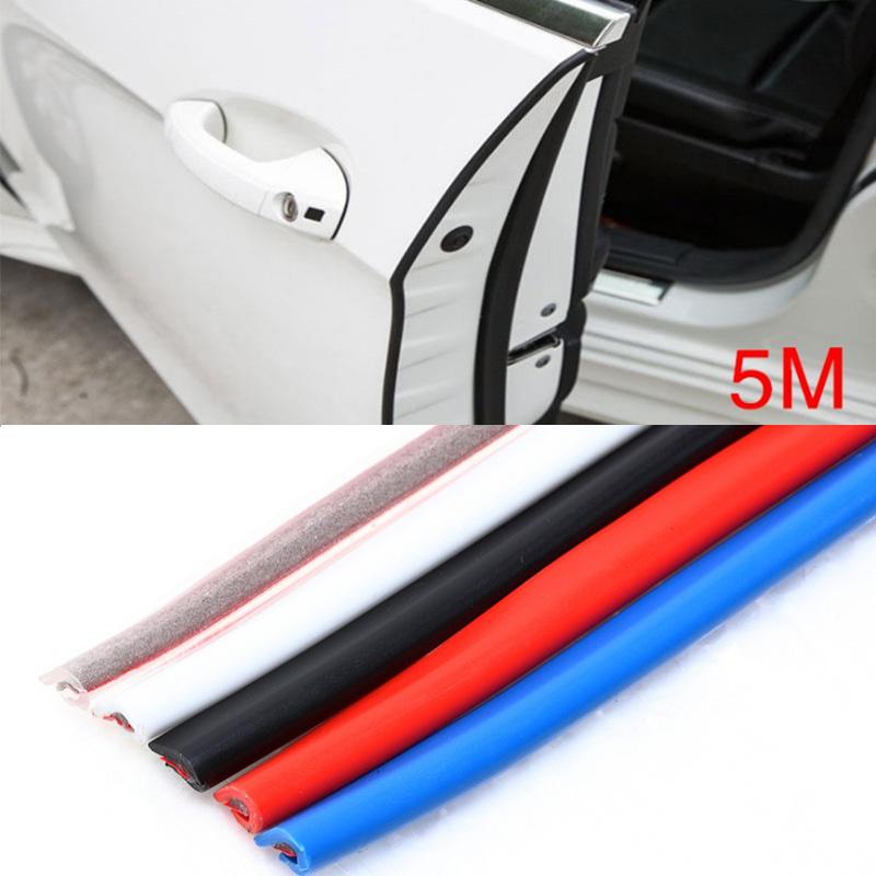 Buy 5M Car Edge Guard Protector Moulding Trim Molding Strip Cover PFW ...