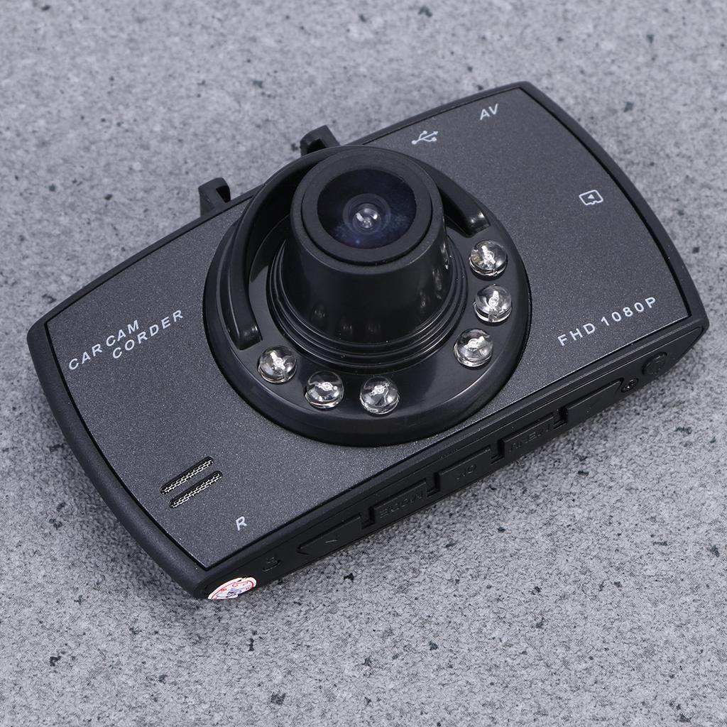 2.7 Inch Car DVR Camera Full HD 1080P 140 Degree Wide Angle Dual Lens ...