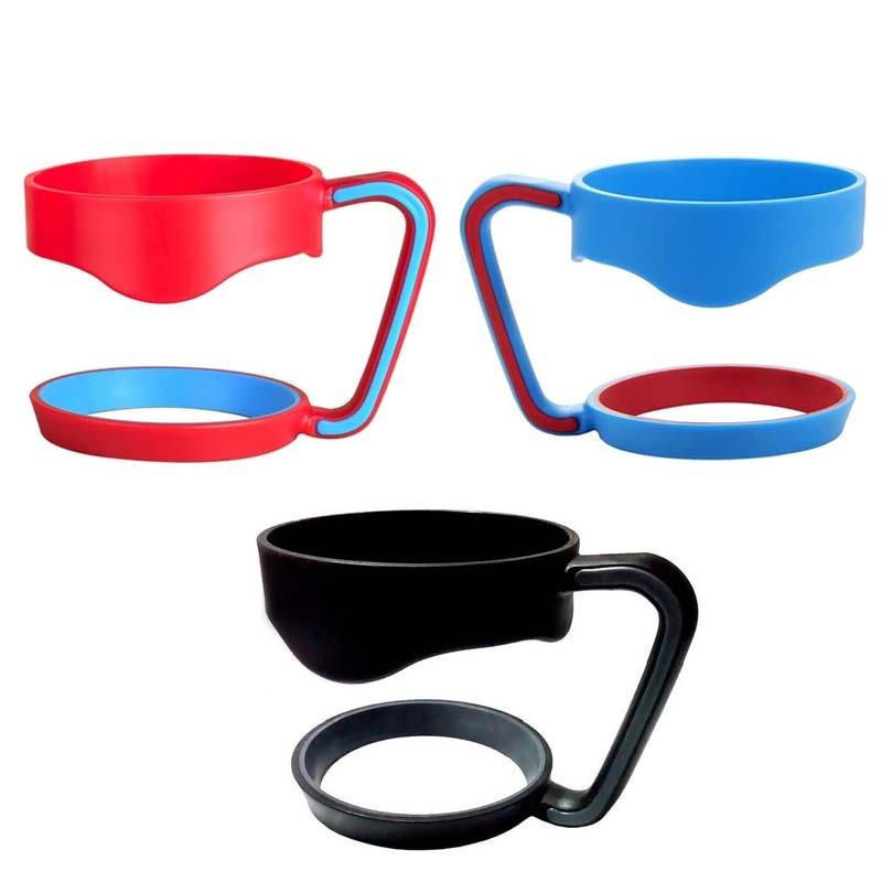 Four Colors Portable Coffee Mug Cup Bottle Grip Handle Tumbler Saft ...