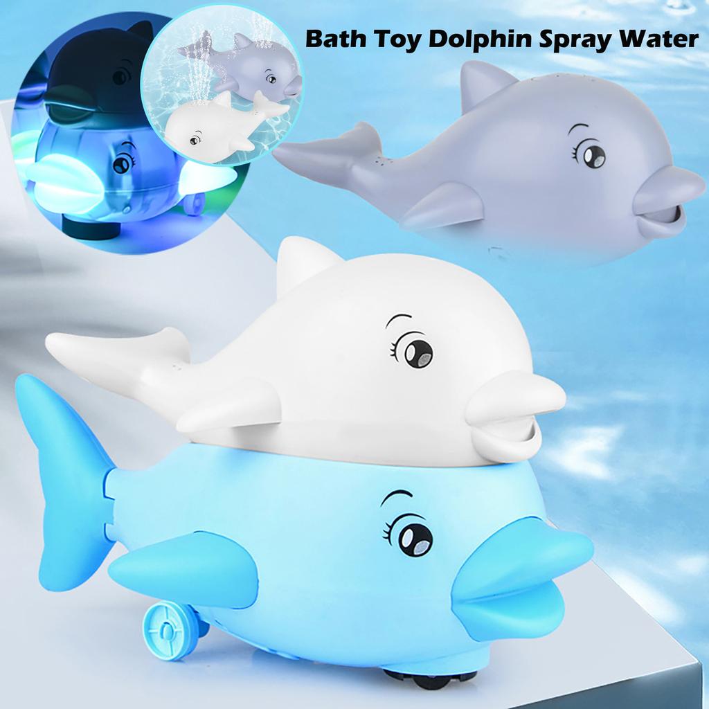 Bath Toy Spray Water Can Drifting Rotate with Shower Pool Toys for ...