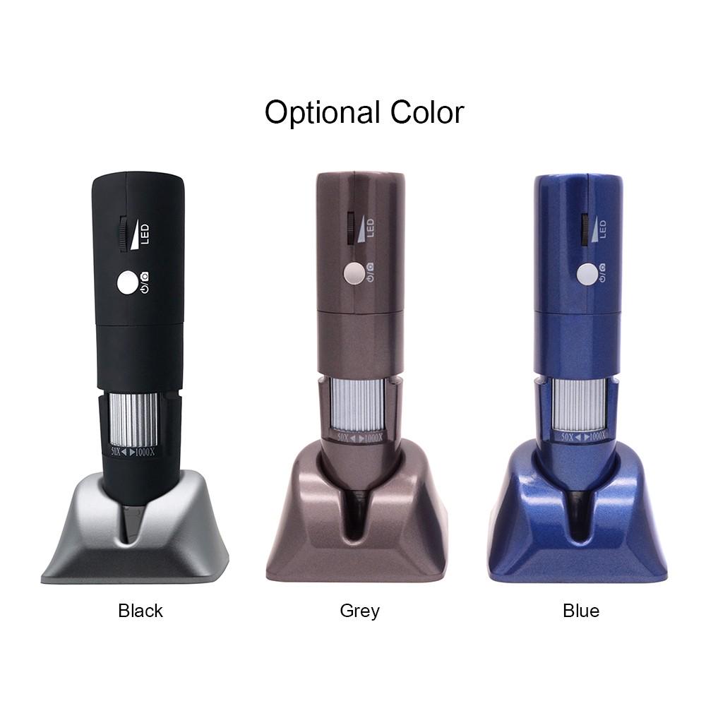 Wireless Wi-Fi Digital Zoom Microscope Handheld Magnifier 2MP Camera 8 ...