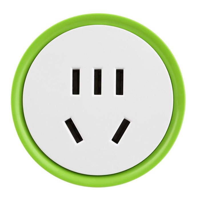 White Mini Smart Wifi Plug Remote Control Socket Power Supply Home ...