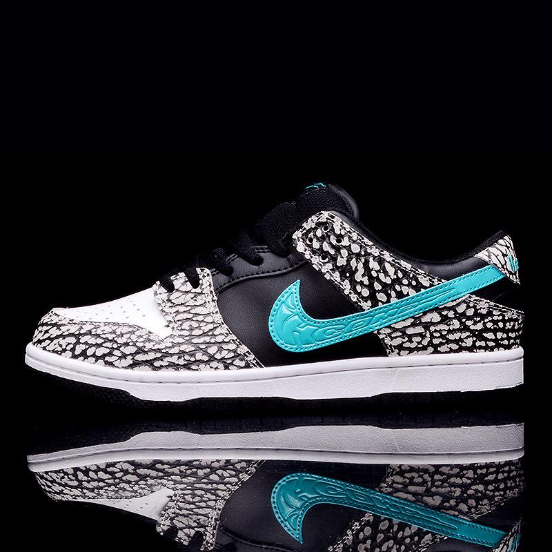 Buy Dunk Frozen Women's Shoes SB Skate Shoes Elephant Black and White ...
