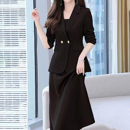 Cheap Stylish Comfortable Dress-up Two Pieces Sling Style Dress Coat ...