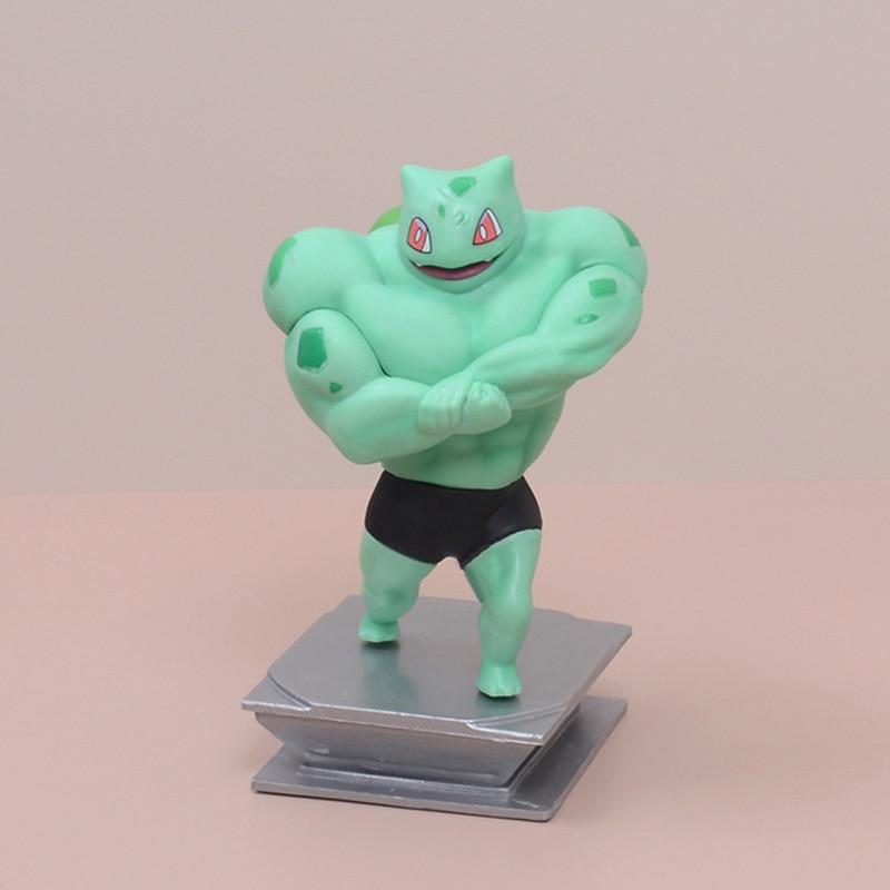 Buy 1pc Pokemon Muscle Pikachu Gengar Psyduck Bulbasaur Charmander ...