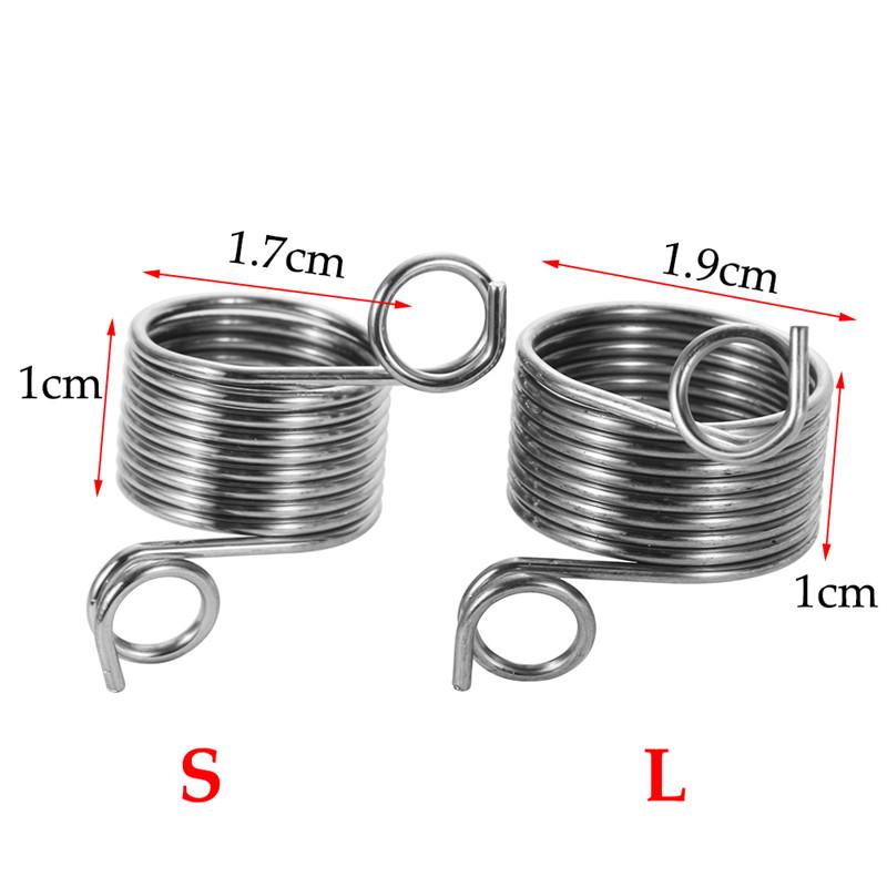Buy Stainless Steel Knitting Tool Yarn Spring Guides Braided Knuckle ...