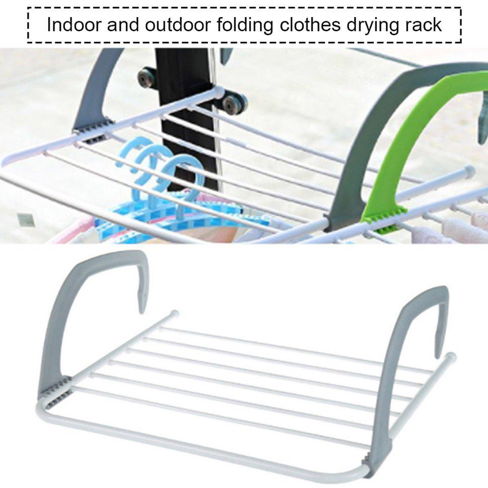 Buy Multifunctional Foldable Indoor Outdoor Balcony Telescopic Shelf ...