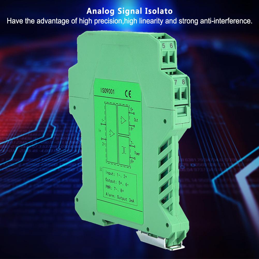 Electric Analog Signal Isolation 4-20mA 0-10V Current Signal Isolator 1 ...