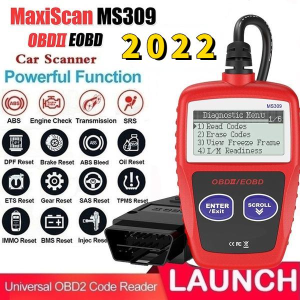 MS309 OBD2 OBDII Auto Car Diagnostic Scanner Car Code Reader Diagnostic Repair Tool Handheld Car ...