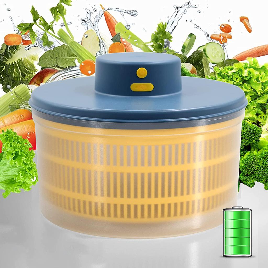Buy Electric Salad Dehydrator Electric Drain Basket Fruit And Vegetable ...