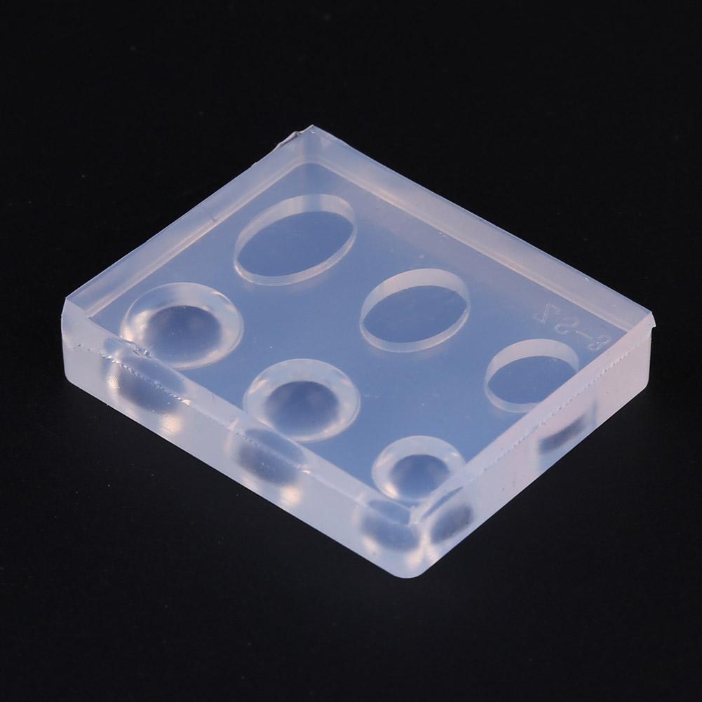 DIY 3D Rhinestones Nail Art Silicone Mold UV Gel Carved Manicure Mould ...