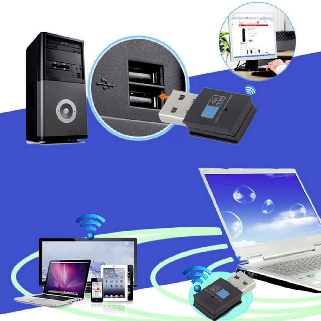 Buy 300M USB Wireless WiFi Adapter flash drives network card 802.11 n/g ...