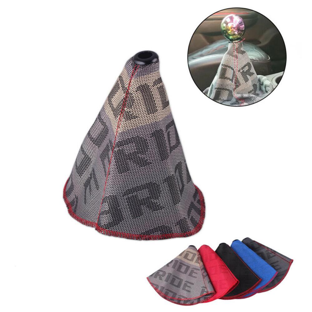 Buy Racing Hyper Fabric Shift Knob Shifter Boot Cover For MT/AT ...