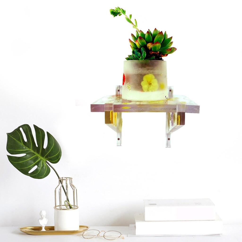 Buy Floating Shelves Resin Mold,Silicone Wall Shelf Molds for Resin ...