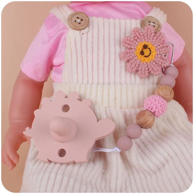 Buy Baby Pacifiers 0-3 Month Orthodontic Curves Comfortably with Face ...