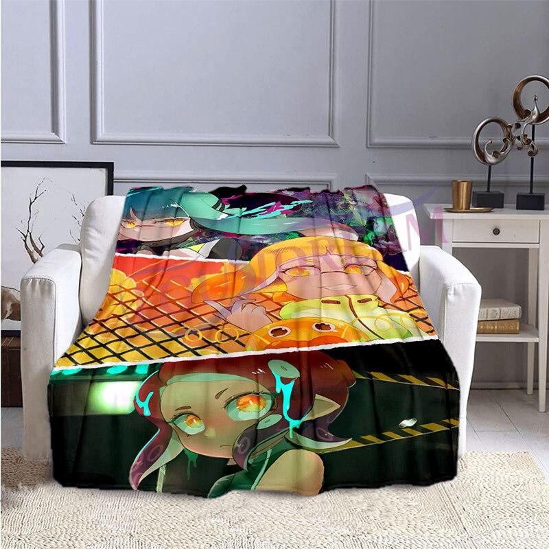 Cheap My Gaming Blanket The Latest Fashion 3d Printing Splatoon Pattern ...